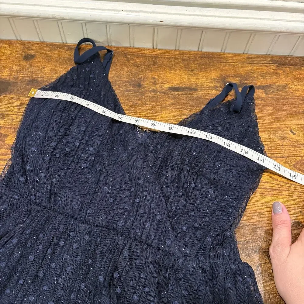 Speechless | Dresses | Speechless Size 5 Mini Dress Navy Tulle Sparkle ...